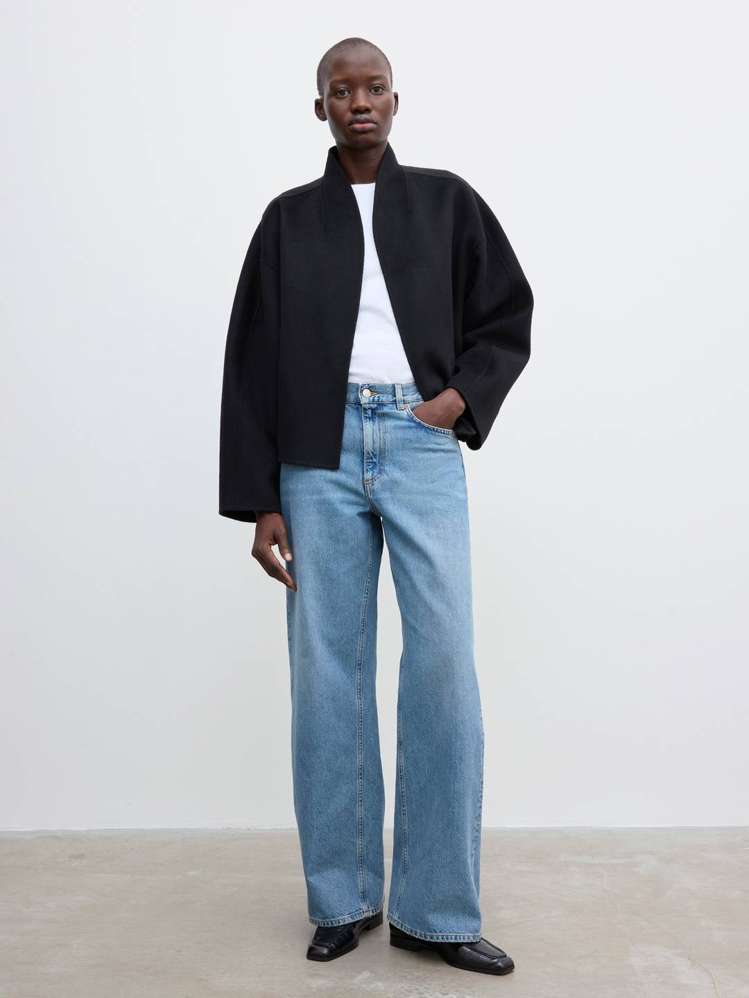 Short Doublé Jacket - Black