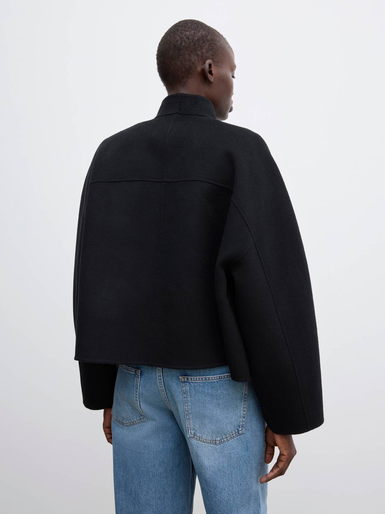 Short Doublé Jacket - Black